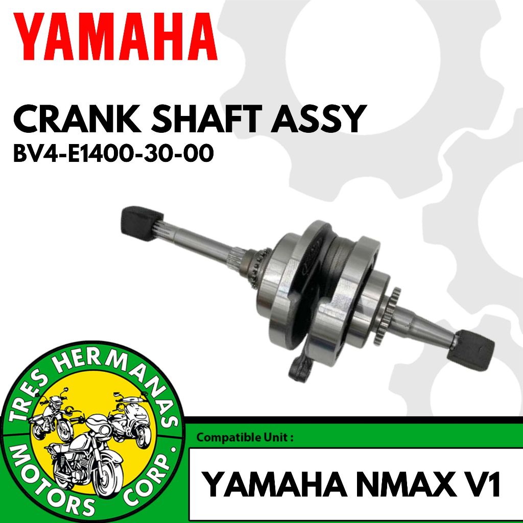 CRANKSHAFT ASSY FOR YAMAHA MOTORCYCLE : NMAX V1 ( BV4-E1400-30-00 ) | Shopee Philippines
