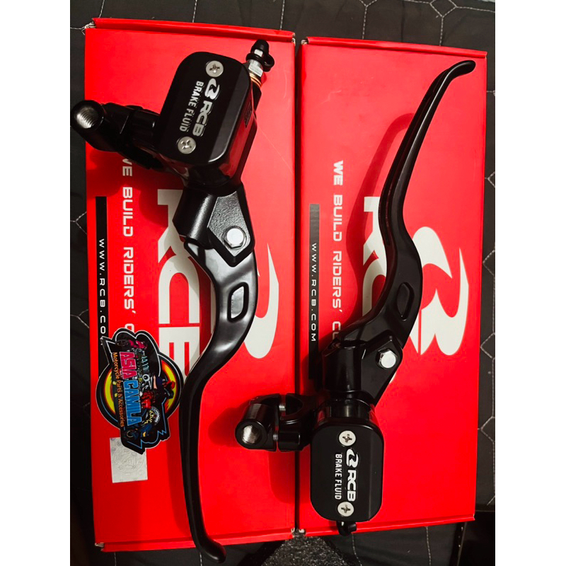 RCB MASTER BRAKE PUMP/ BRAKE MASTER 14mm NMAX/PCX/ADV E-3 Left and ...