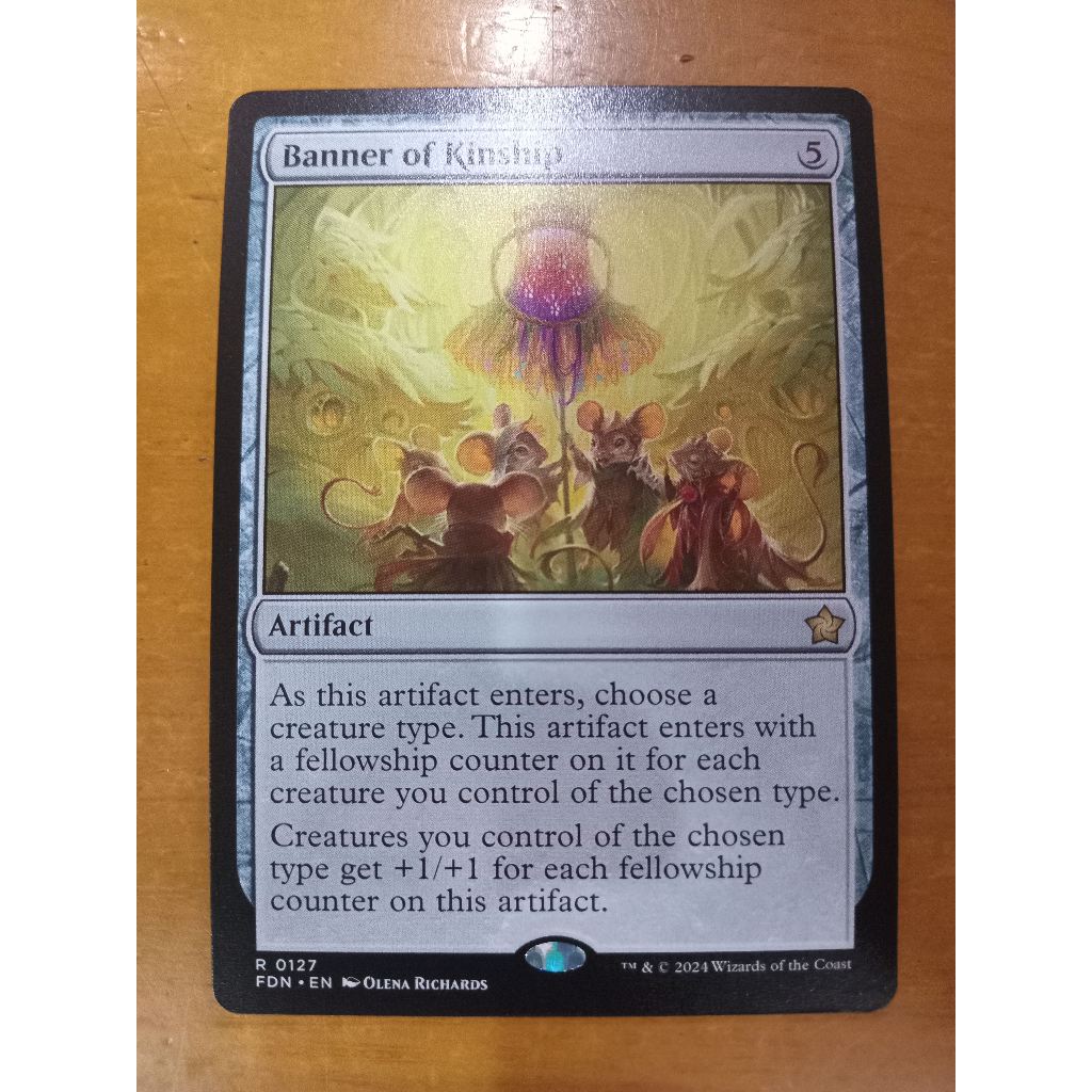MTG Banner of Kinship Rare FDN Foundations Magic the Gathering ENG ...
