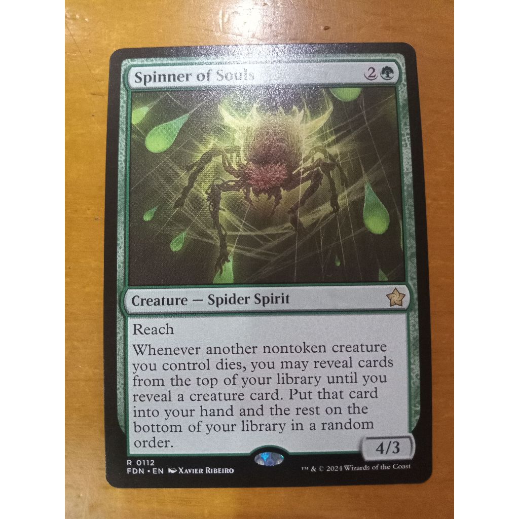 MTG Spinner of Souls Rare FDN Foundations Magic the Gathering ENG ...