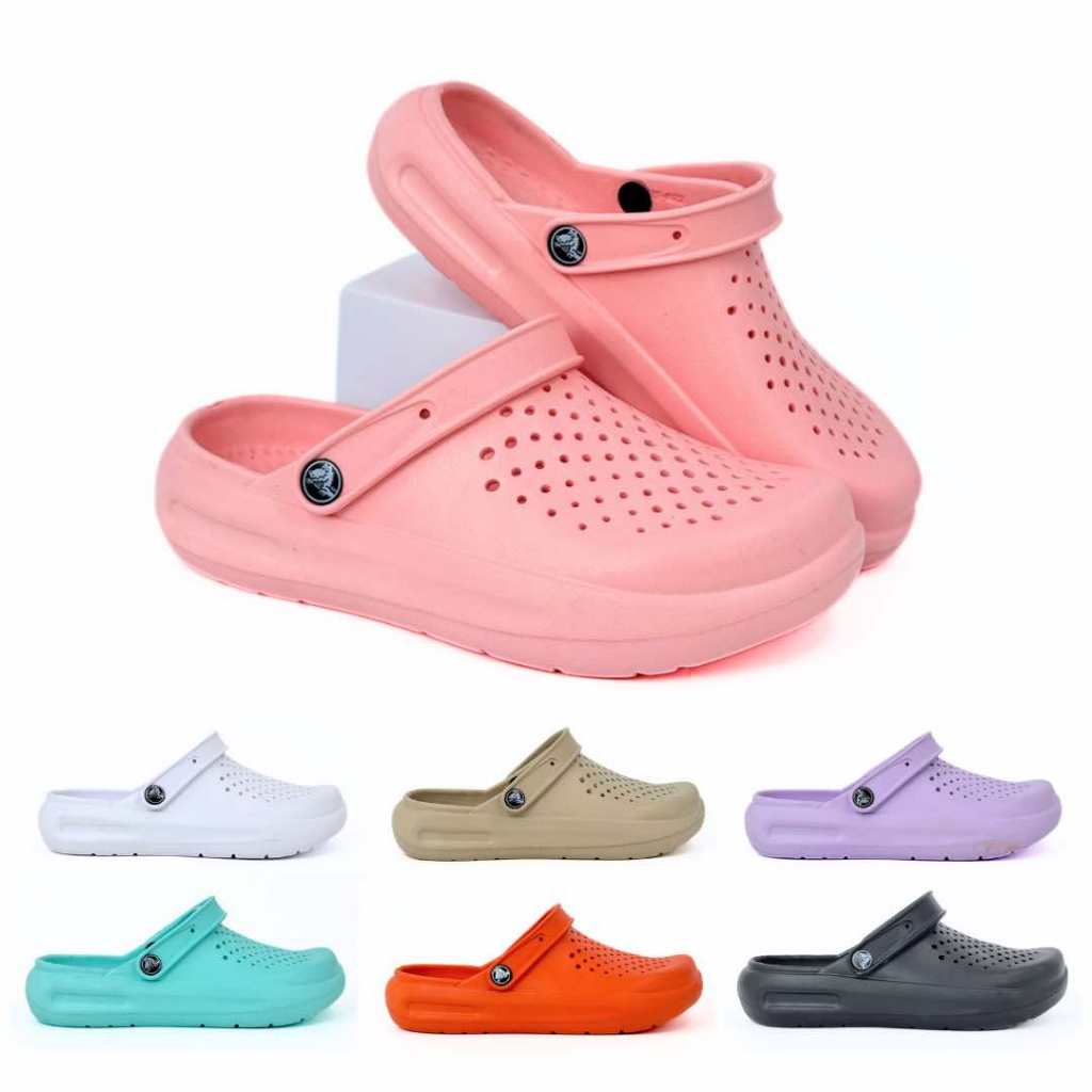 Flat Crocs Slipper`s For Men And Women | Shopee Philippines
