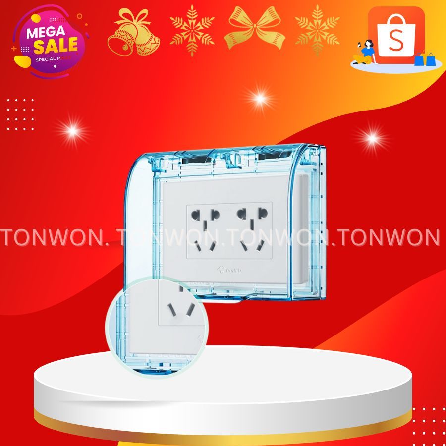 BULL F02 Electrical Socket and Switch Cover Weather Proof Splash Proof ...