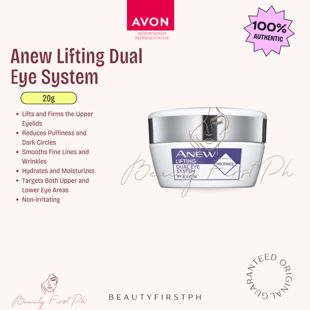 AVON Anew Lifting Dual Eye System 20g | Shopee Philippines