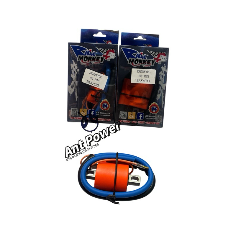RACING MONKEY IGNITION COIL UNIVERSAL CARB / FI | Shopee Philippines