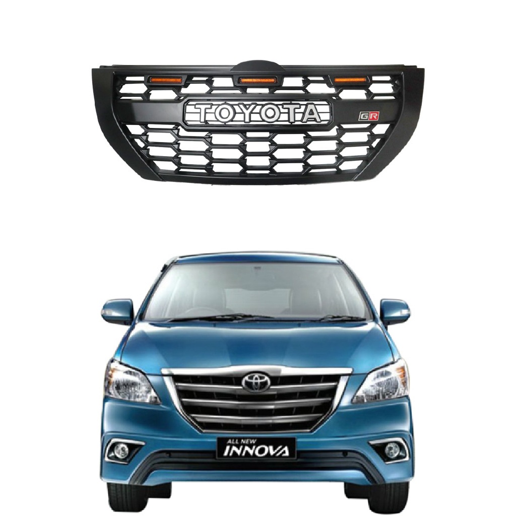 Toyota Innova 2012 to 2015 GR Grill with led Light Made in Thailand ...