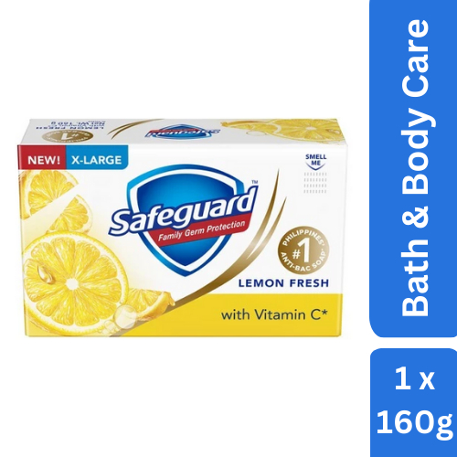 Safeguard Bar Soap Lemon 160g | Shopee Philippines