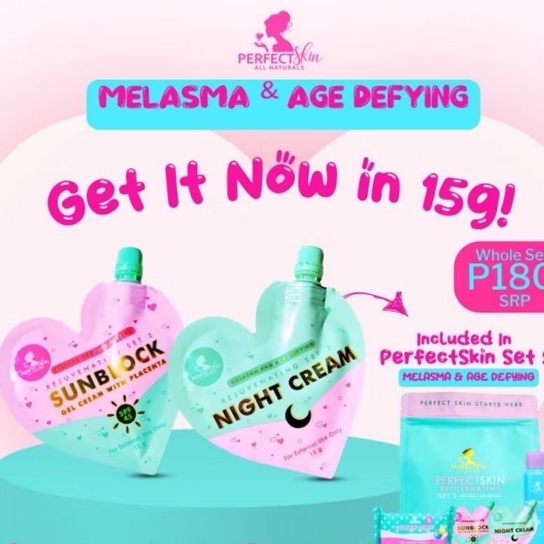 PS Melasma SET 2 ANTI MELASMA ANTI AGING New Packaging | Shopee Philippines