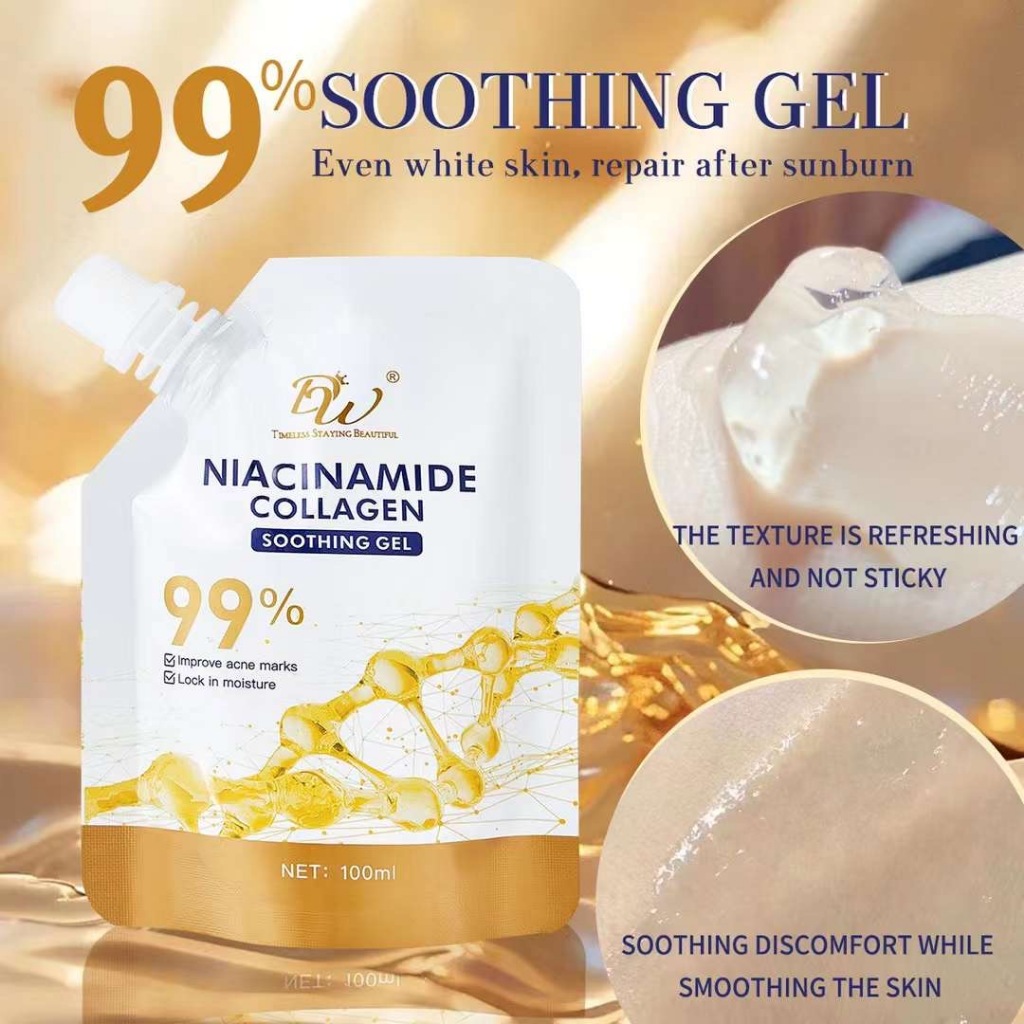 DW Niacinamide Collagen Soothing Gel Sachet 100ml | Shopee Philippines