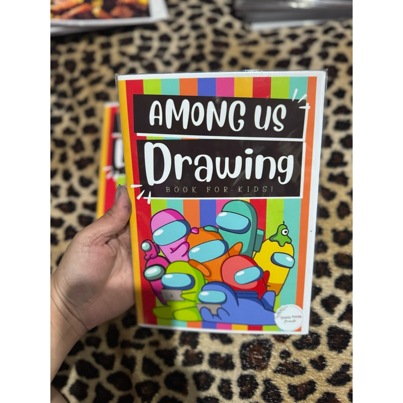 AMONG US COLORING BOOK SET ( stickers among us and magnetic bookmark ...