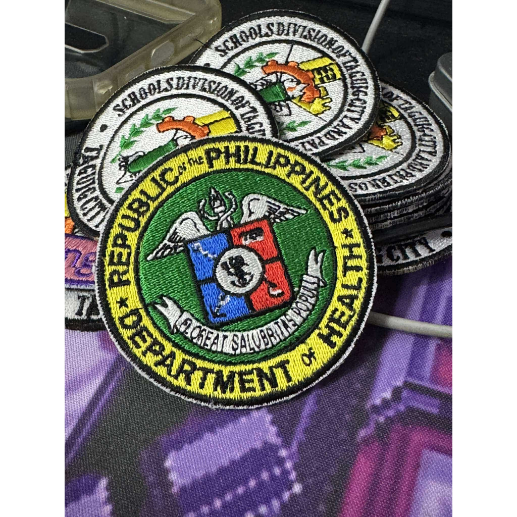 DOH EMBROIDERED LOGO QUALITY LOGO PATCHES 2.61 INCHES DIAMETER | Shopee ...
