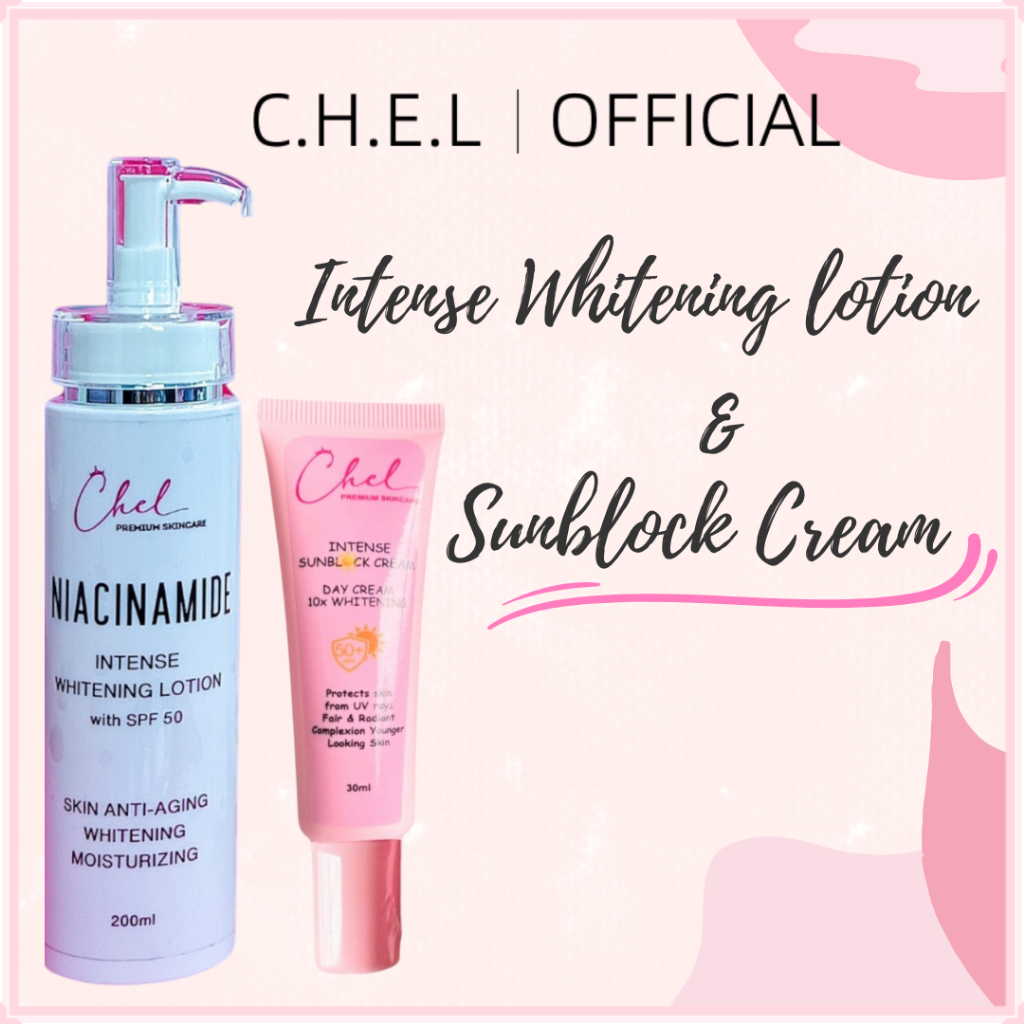 CHEL BUEATY Intense Sunblock with SPF 50 & Niacinamide Intense ...