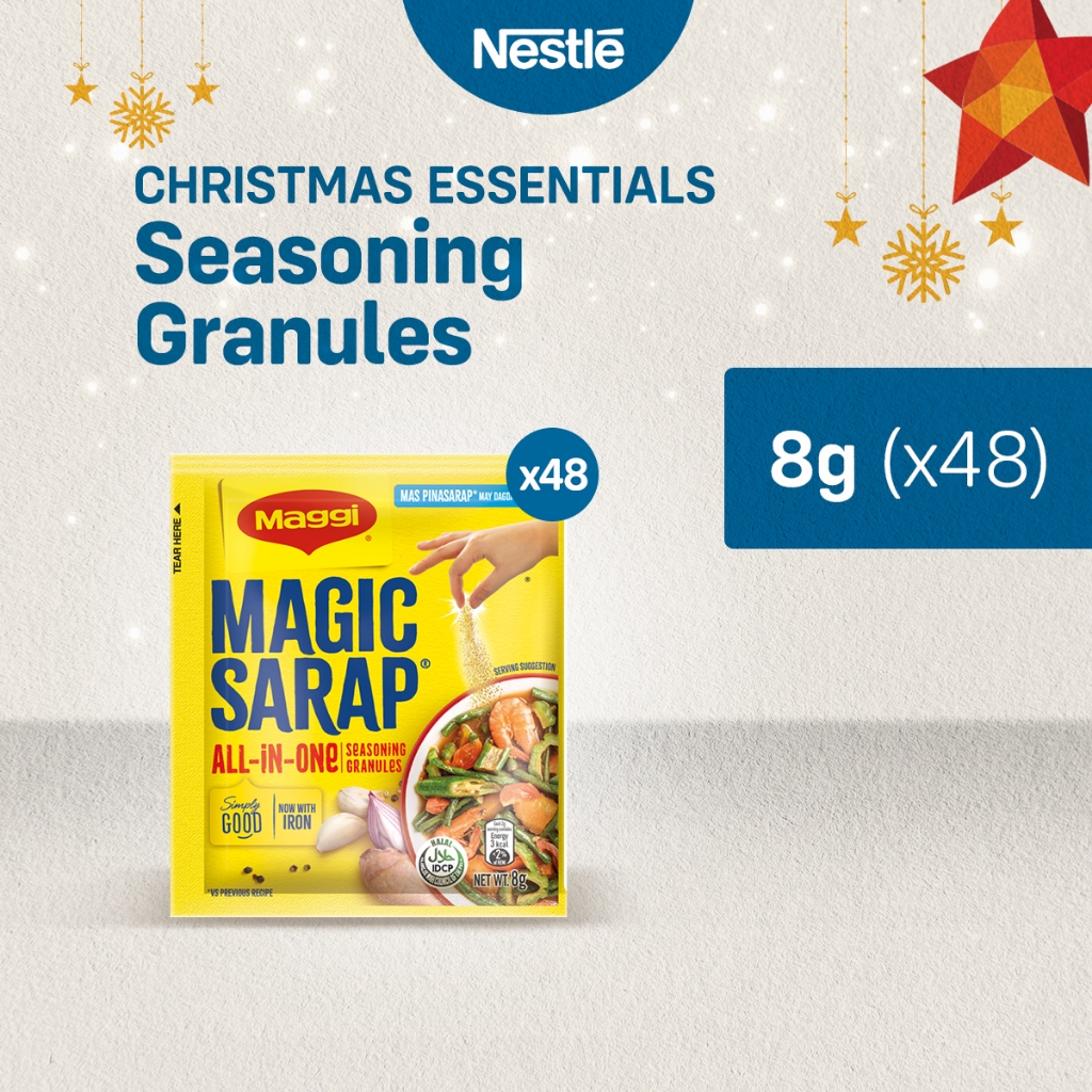 Maggi Magic Sarap All-In-One Seasoning Granules 8g - Pack of 48 ...