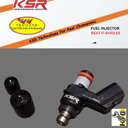 FUEL INJECTOR BEAT FI ESP (K81 6 HOLES), BEAT Fi V1/V2/V3/ XRM125 Fi ...