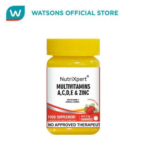 NutriXpert Multivitamins A,C,D,E & Zinc Gummies 30's | Shopee Philippines