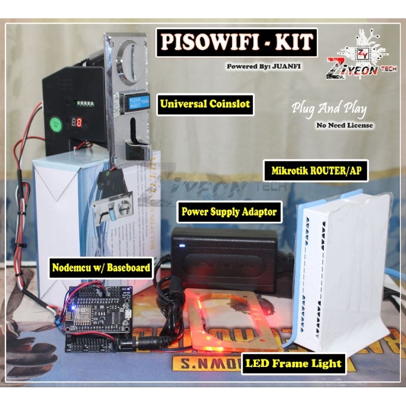 DIY Wifi Kit / Pisowifi Kit / Juanfi Wifi / Plug And Play | Shopee ...