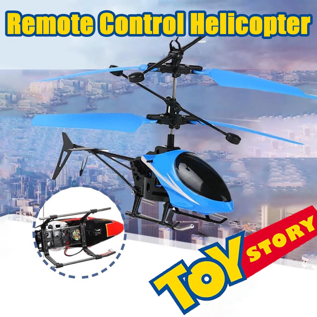 Remote Control Helicopter Infrared Sensor Suspension Induction Aircraft ...