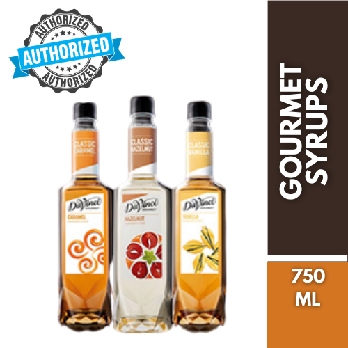 Da Vinci Gourmet Syrups 750ml - Classic Flavors PH! Perfect for Coffee ...