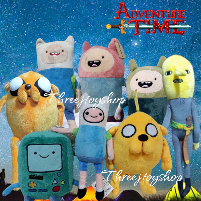 adventure time characters finn jake BMO stuffed toys | Shopee Philippines