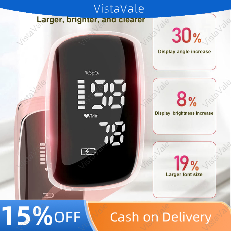 VistaVale Oximeter Finger Pulse Pedia For Kids Rechargeable Health ...