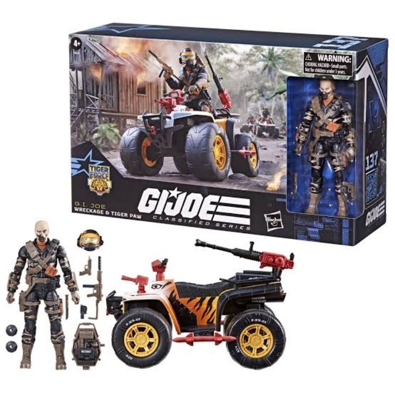 GI JOE CLASSIFIED SERIES WRECKAGE AND TIGER PAW TARGET EXCLUSIVE ...