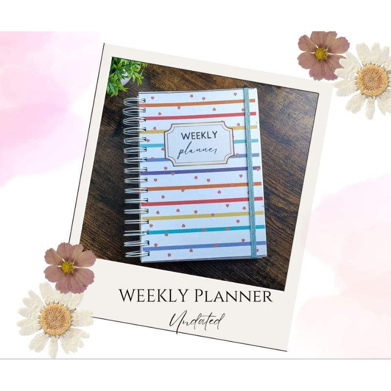 Weekly Planner(Undated) | Shopee Philippines