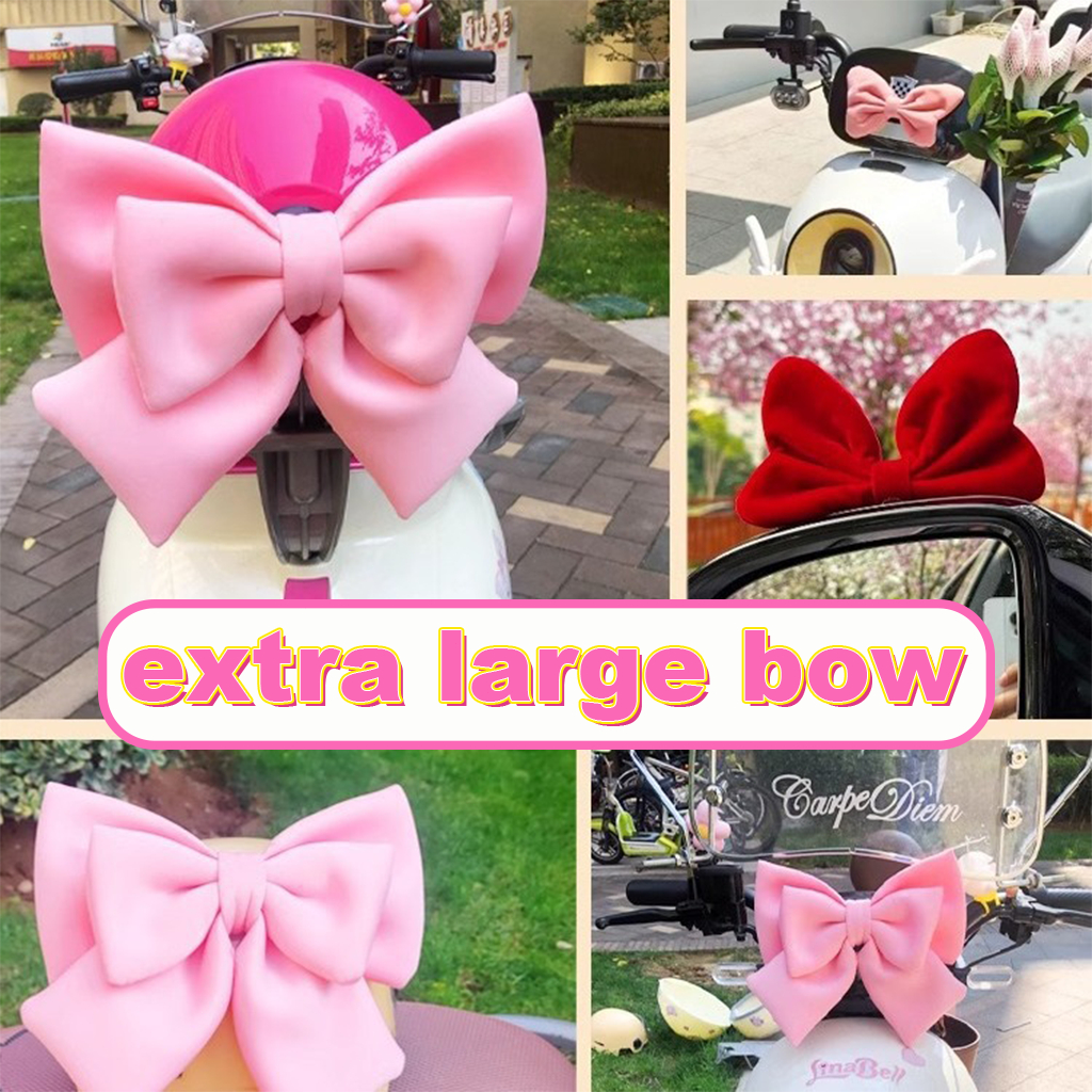 Helmet Accessories For Women Helmet Bow Motorcycle Decoration Big Bow ...