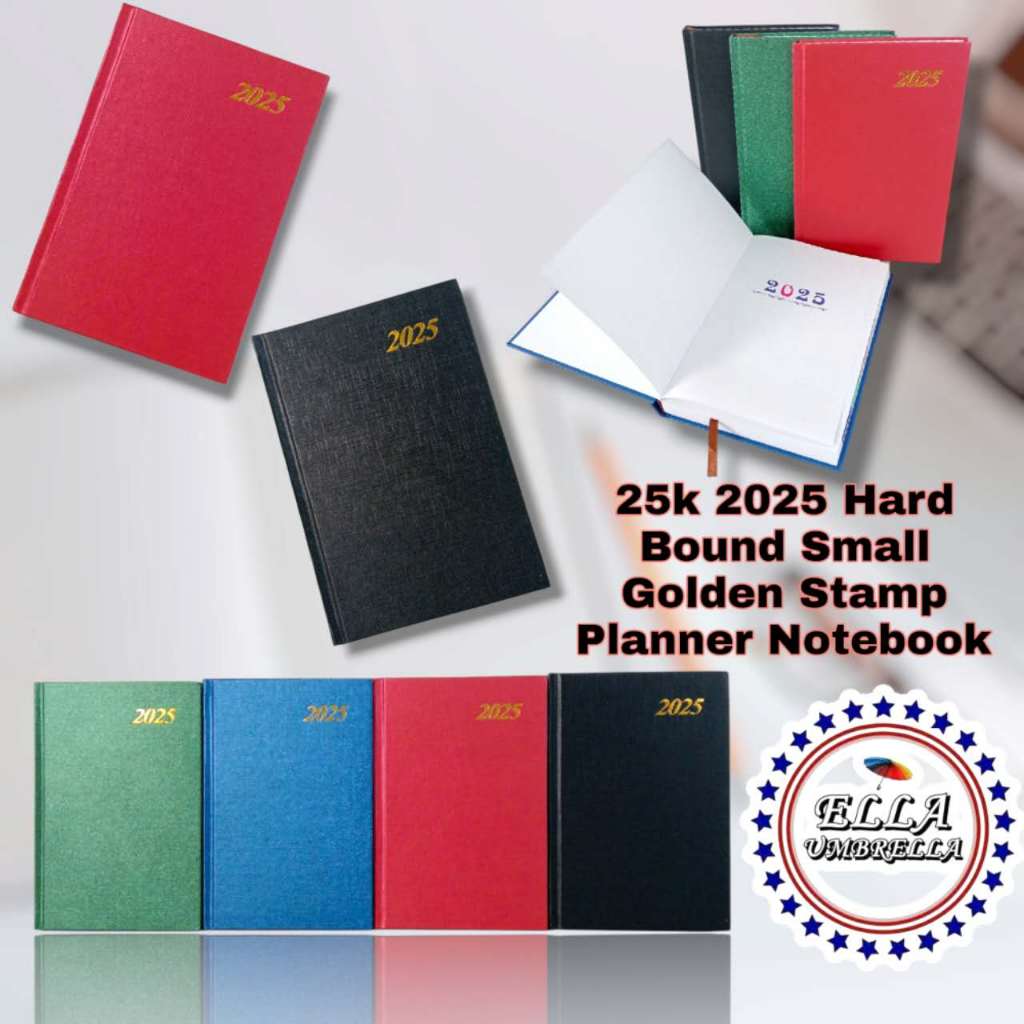 (ecshop) 2025 Planner Small size 25k Hard Bound/Board Diary Calendar Notebook | Shopee Philippines