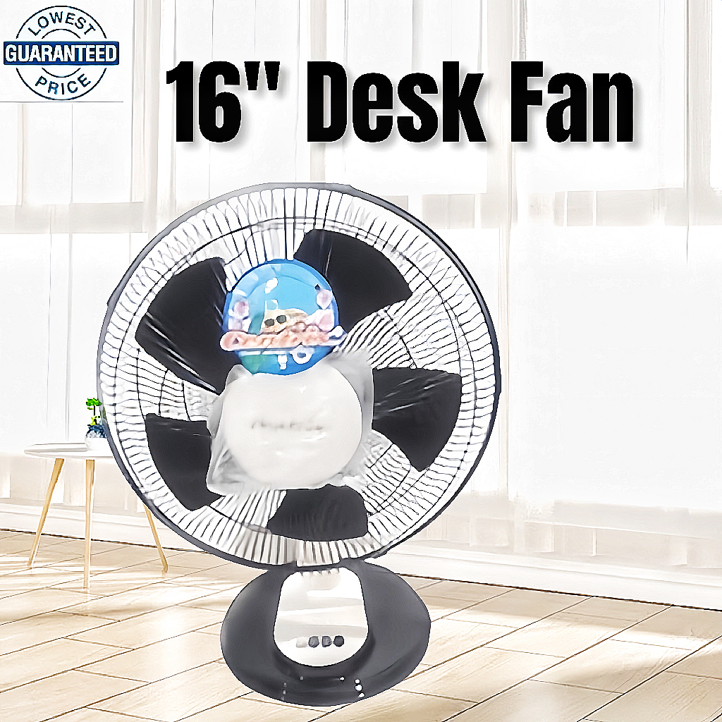 BUY 1 TAKE 1 Desk Fan Portable 16 Inches Industrial Desk Fan High ...