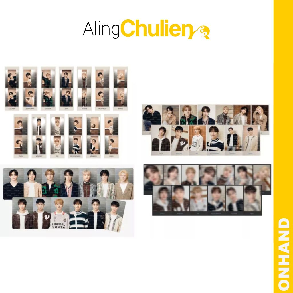 TINGI | Seventeen 2024 Carat land Caratland Official MD PC Lenticular 2-Cut Photo Instant ...