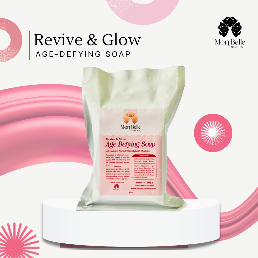 Mon Belle Revive & Glow Age - Defying Soap | Shopee Philippines
