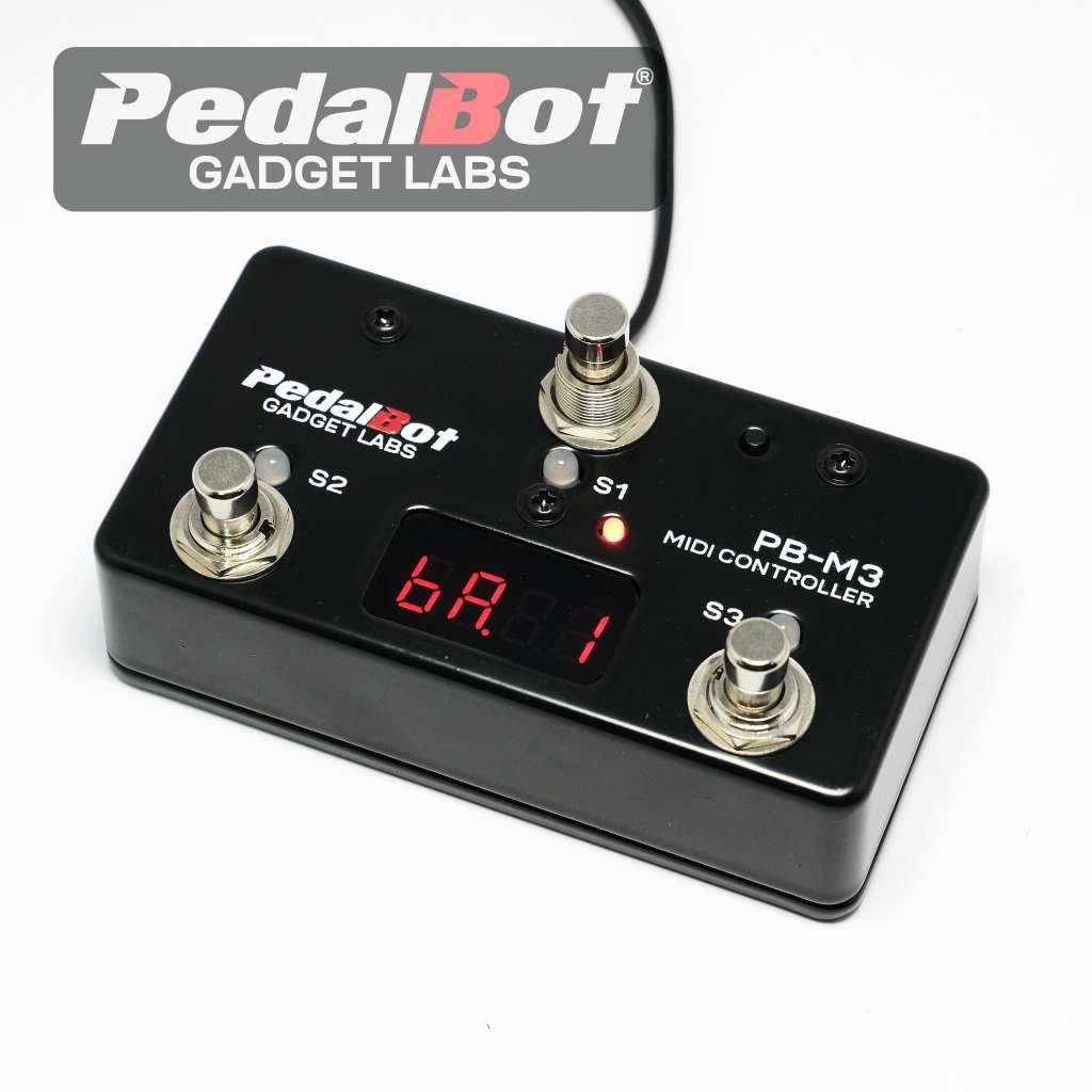 Pedalbot PB-M3 MIDI Foot Controller (Line 6 HX Stomp, Boss, Ampero, Headrush) | Shopee Philippines