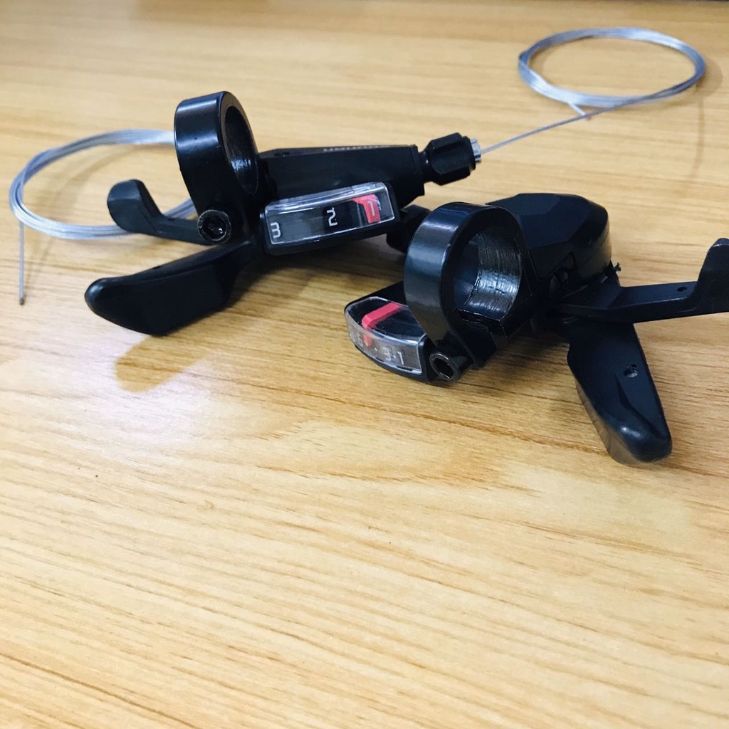 BIKESBIKE Shunan M310 3x8 3X9 Speed Shifter Bike Shifter 7/8/9 Speed ...