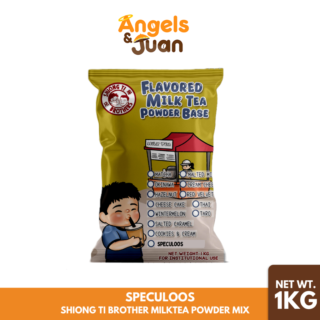 Shiong Ti Brother Speculoos Powdered Milk Tea Drink 1kg | Shopee ...