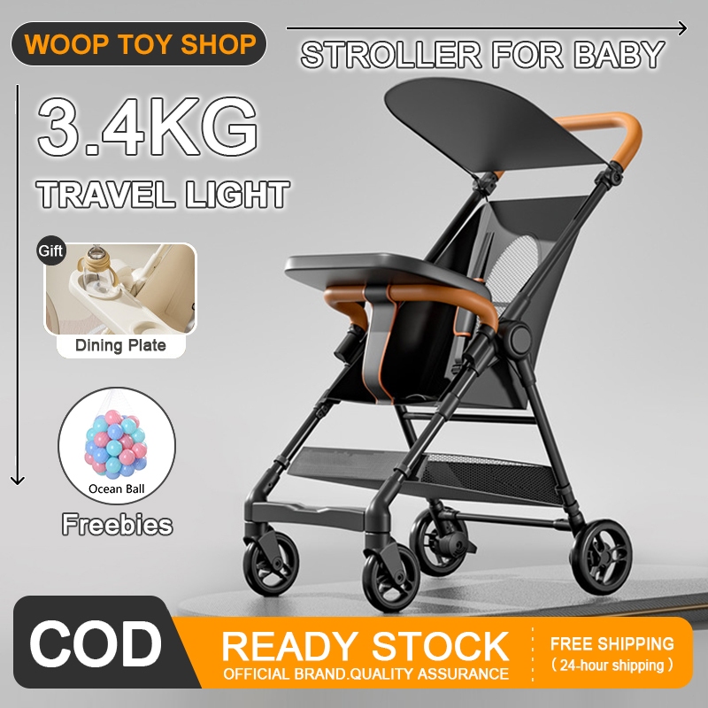 Woop Baby Stroller For Baby Foldable Pocket Stroller For Toddler Travel ...
