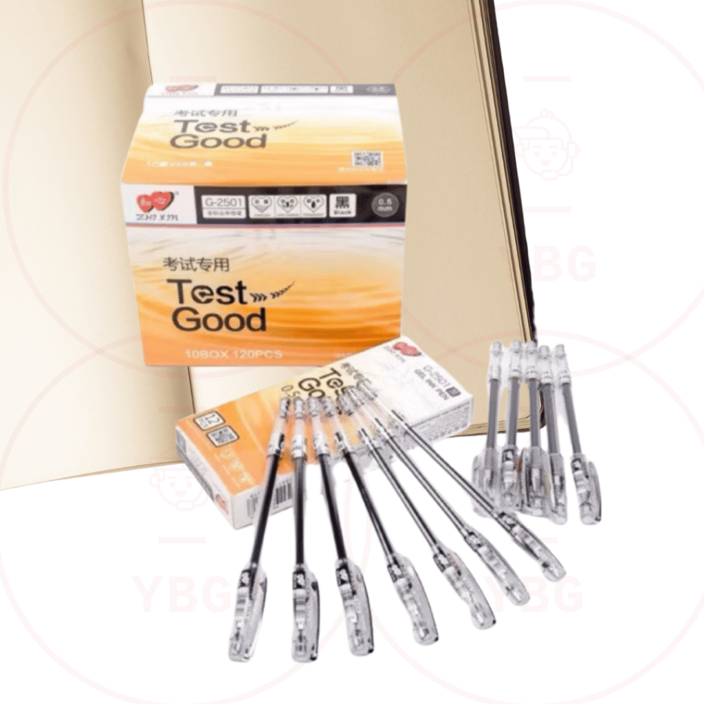 YBG 0.5mm YH-2501 Test Good Gel Ink Pen Set for School and Office Use ...