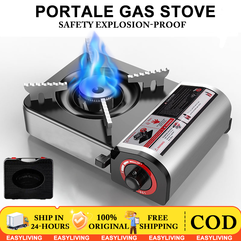portable mini gas stove bounce butane stove stainless Safety explosion ...