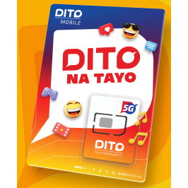 DITO SIM CARD FREE 25GB NO EXPIRY DITO SIM FOR WIFI AND PHONE USE ...