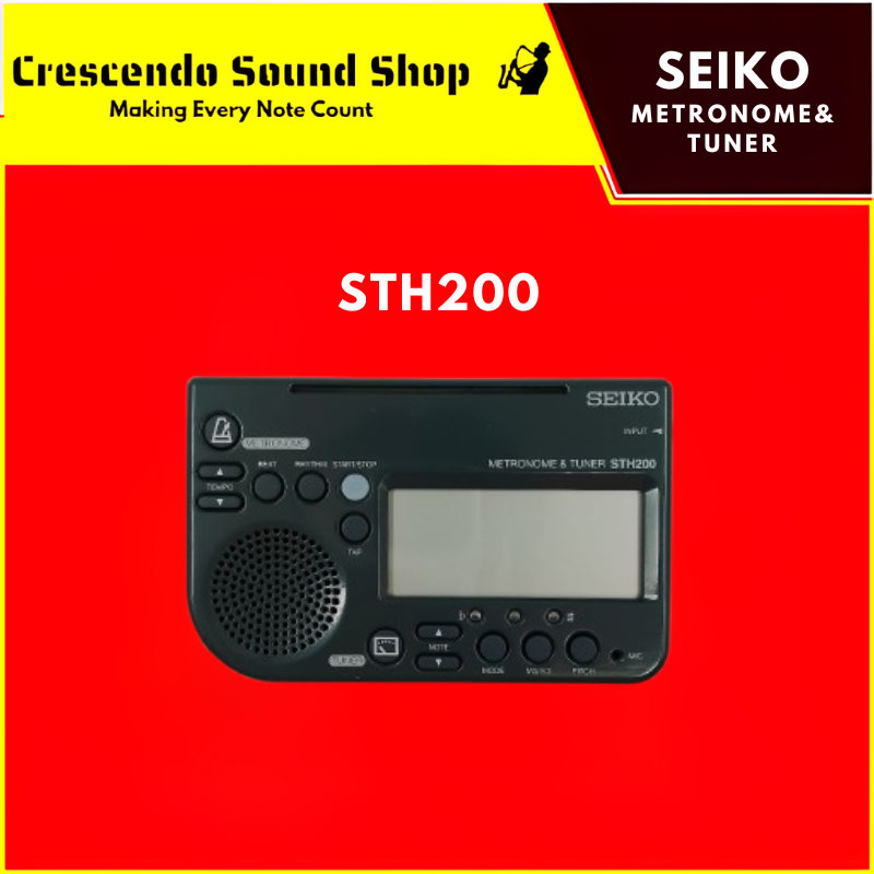 SEIKO/Metronome & tuner/STH200-Black | Shopee Philippines