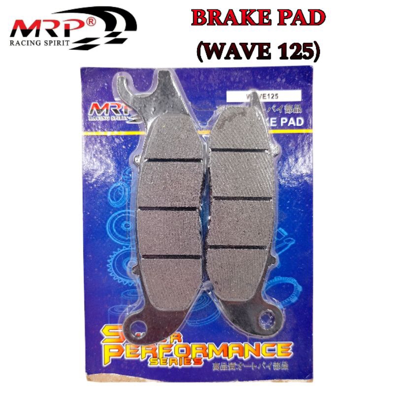 MRP BRAKE PAD FOR WAVE 125/XRM 125 | Shopee Philippines