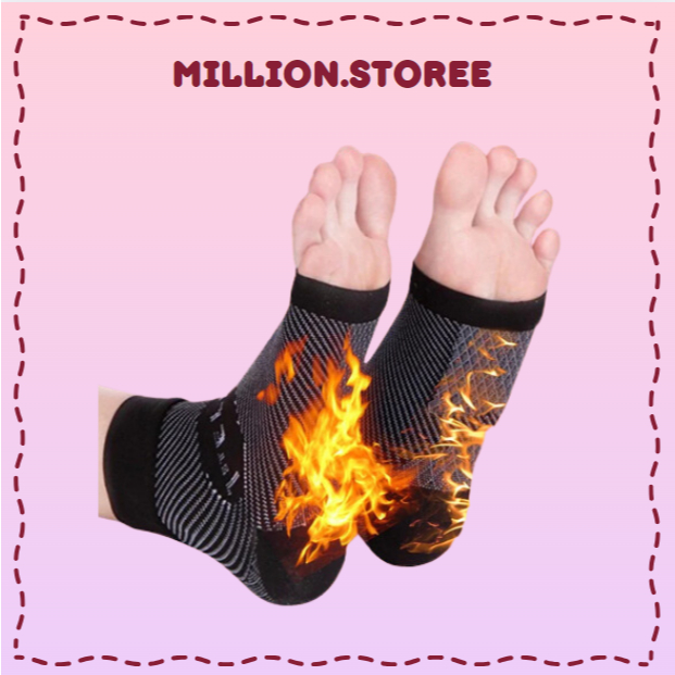 Japan Neuropathy Socks Stockin Heel pain therapy Foot Compression ...