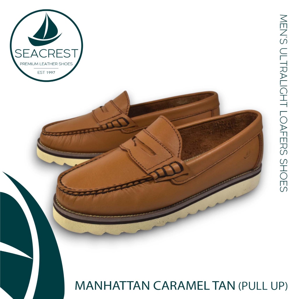 SEACREST MANHATTAN- CARAMEL TAN | Shopee Philippines