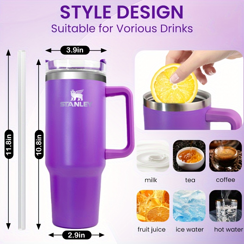STANLEY Quencher H2.0 FlowState Stainless Steel Insulated Cup for On ...