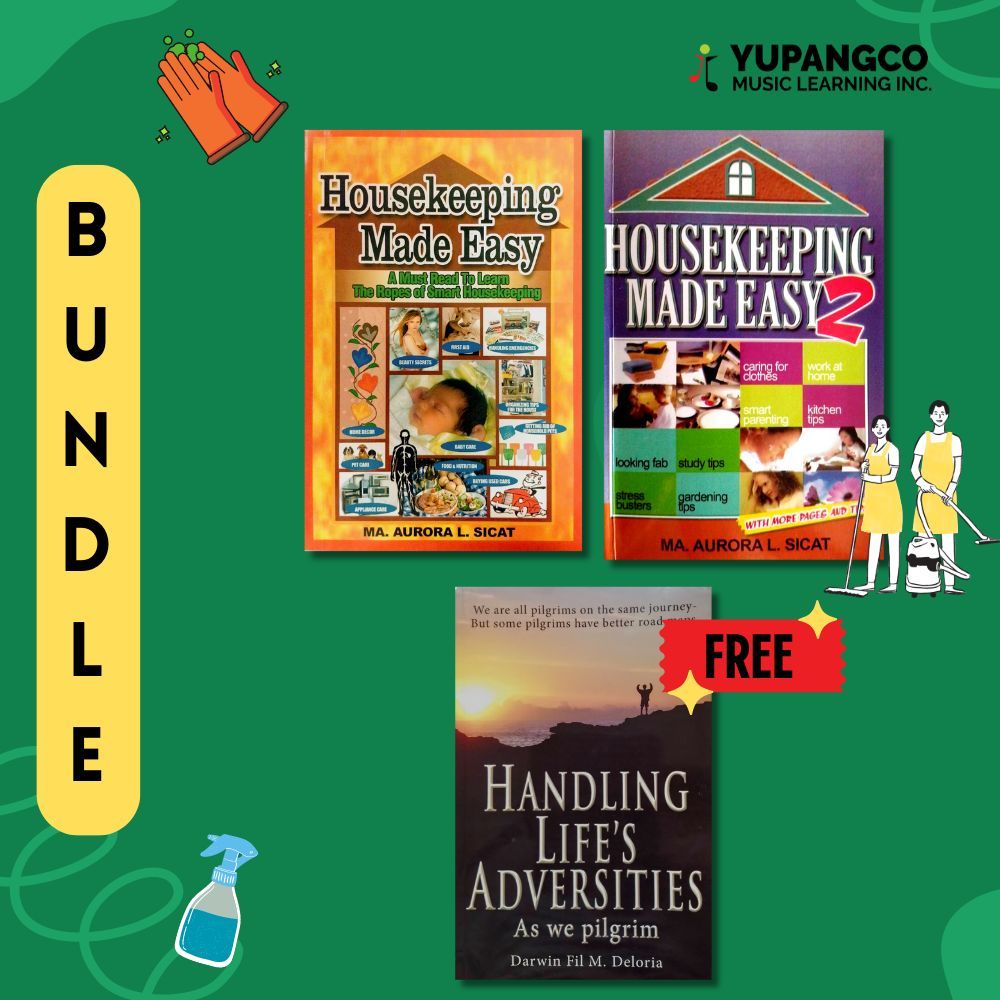 HOUSEKEEPING MADE EASY VOL.1 & 2 BY MA. AURORA L. SICAT - BUNDLES ...