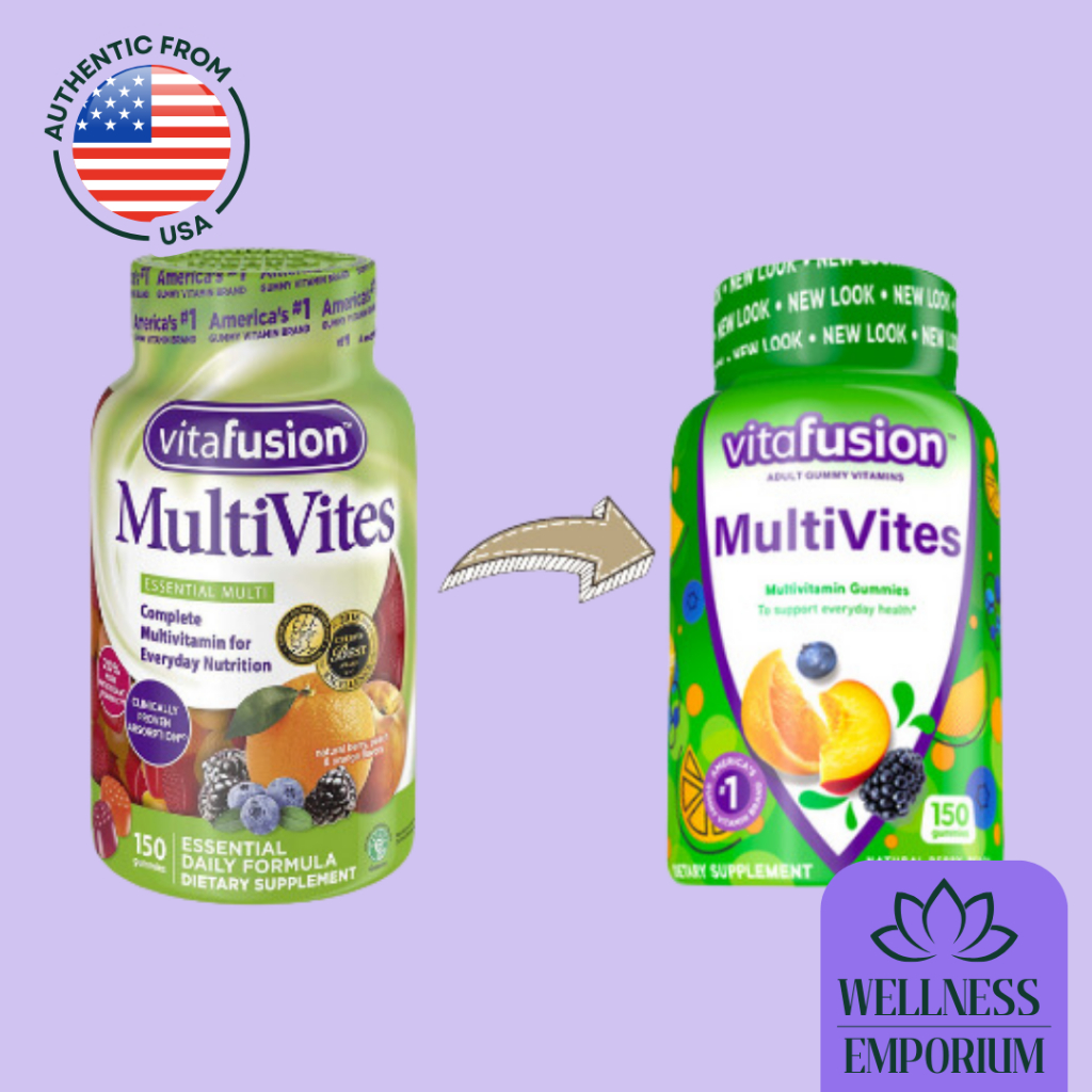 Vitafusion MultiVites 150 Gummies Vitamins Packaging may vary | Shopee ...
