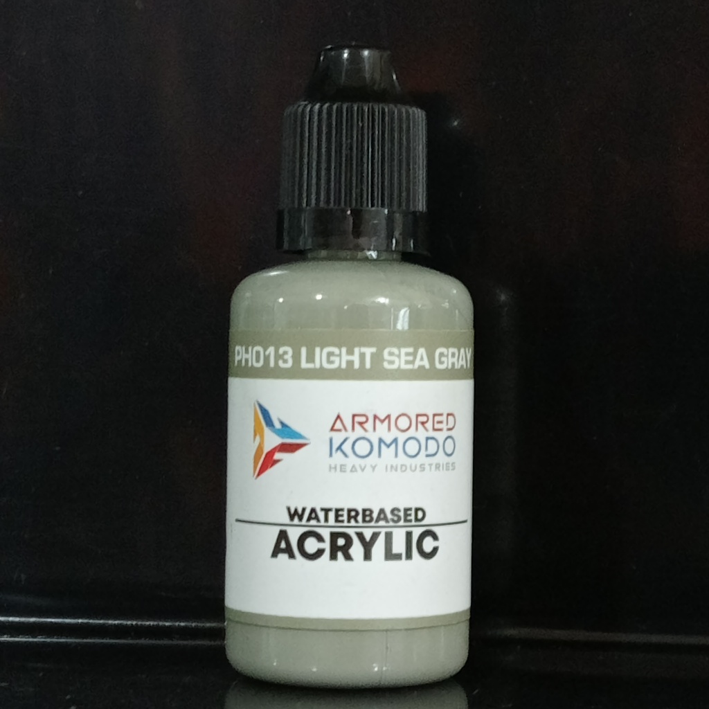 Armored Komodo PH013 Light Sea Gray 30 ml Waterbased Acrylics Paint Basic Solid | Shopee Philippines