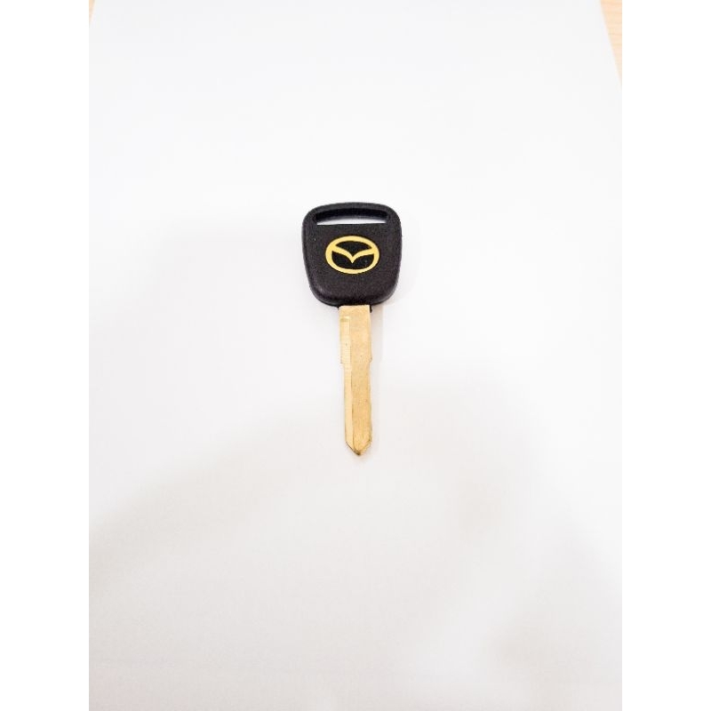 MAZDA DEMIO GOLD LOGO RIGHT ORIGINAL HCS BLANK KEYS | Shopee Philippines