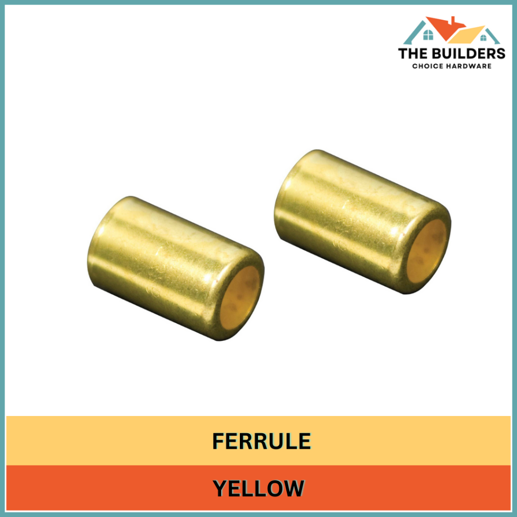 BRASS TWIN HOSE FERRULE 1/4" (CUTTING & WELDING OUTFIT ACCESORIES ...