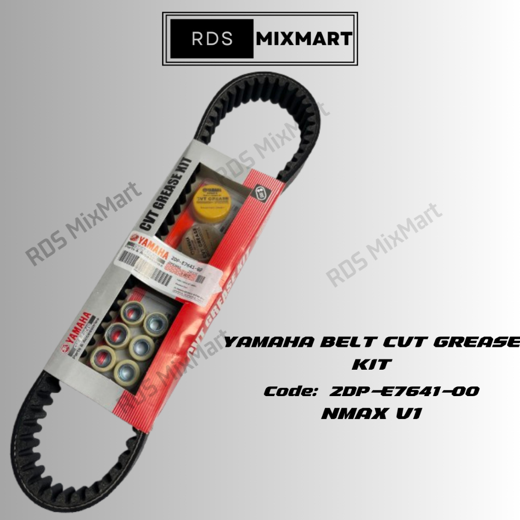YAMAHA DRIVE BELT FOR NMAX V1(2DP-E7641-00) WITH FLYBALL AND GREASE KIT ...