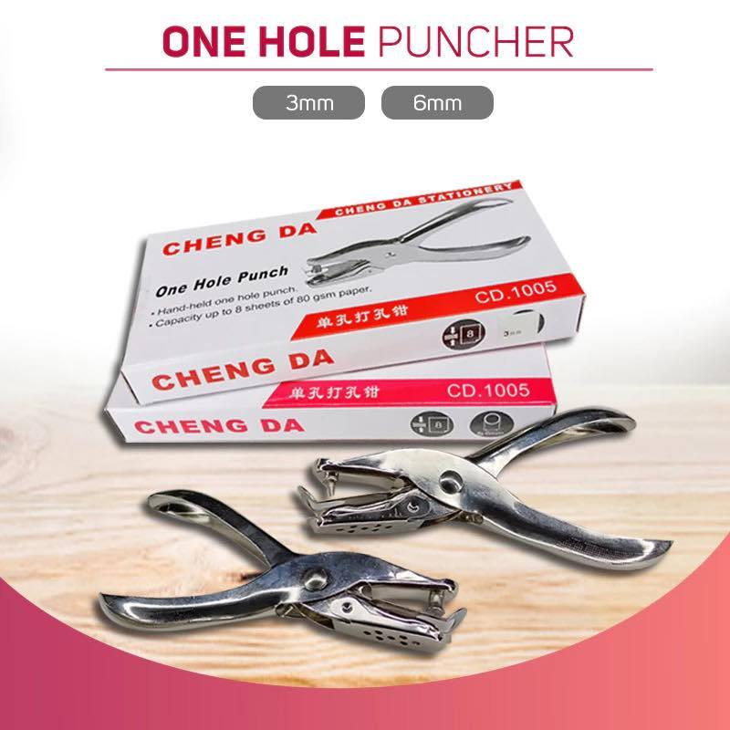 One Hole Hang Tag Puncher 3mm / 6mm Ticket Puncher Circle Metal ...