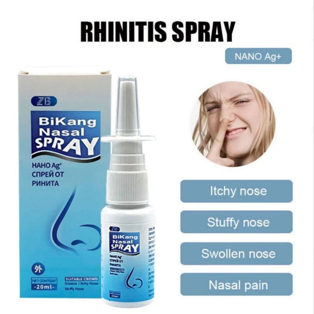 KKJJ Bikang Nasal Spray Chronic Allergic Rhinitis Sinusitis Treatment ...